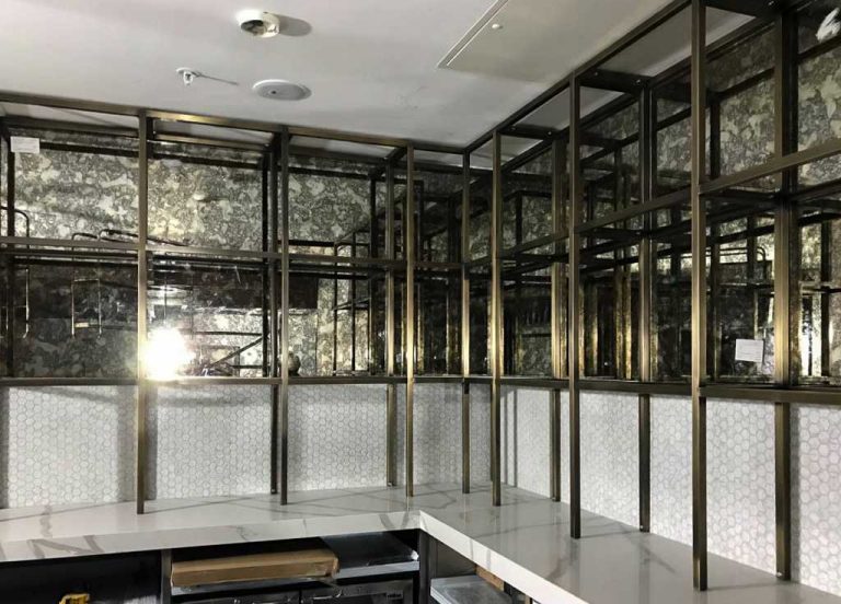 Back bar displays – Barfab Custom Metalwork